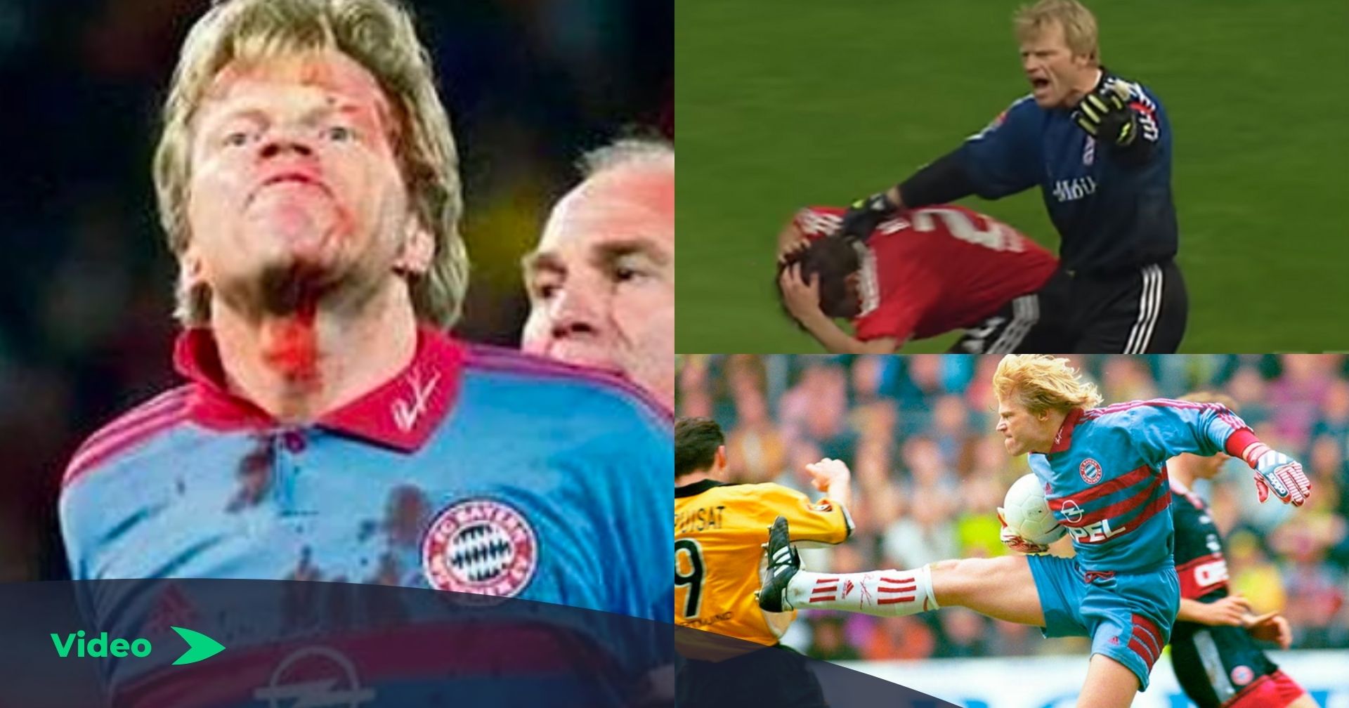 Mest aggressive keeper nogensinde? - Video af Oliver Kahn får fans til ...